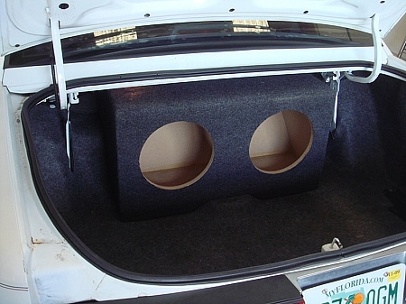 CHEVY 1992-96 CAPRICE IMPALA SUB ENCLOSURE (DUAL) - SRQ Customs