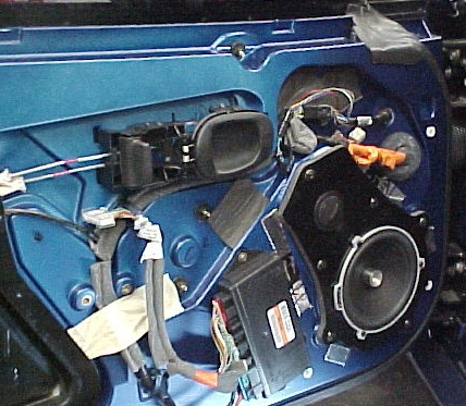 CORVETTE C5 1998-2004 FRONT SPEAKER ADAPTERS (PAIR) - SRQ Customs