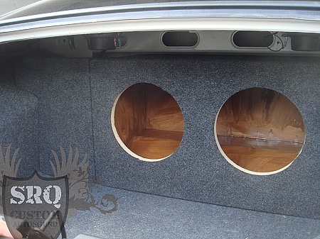 FORD MUSTANG 2005-2014 SUBWOOFER ENCLOSURE - SRQ Customs