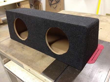 SUBARU WRX DUAL 10" SUBWOOFER ENCLOSURE - SRQ Customs