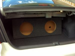 SUBARU WRX DUAL 10" SUBWOOFER ENCLOSURE - SRQ Customs