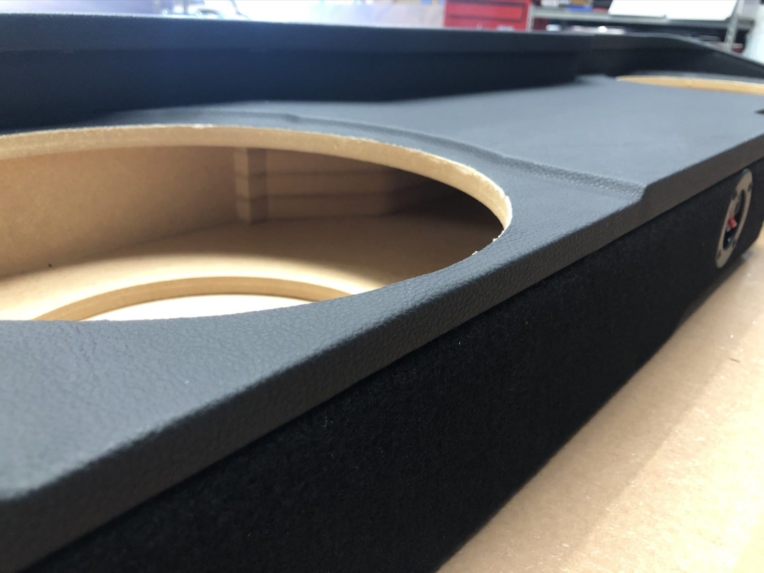 GMC Sierra Denali 2014-2019 Crew Cab Subwoofer Enclosure - SRQ Customs