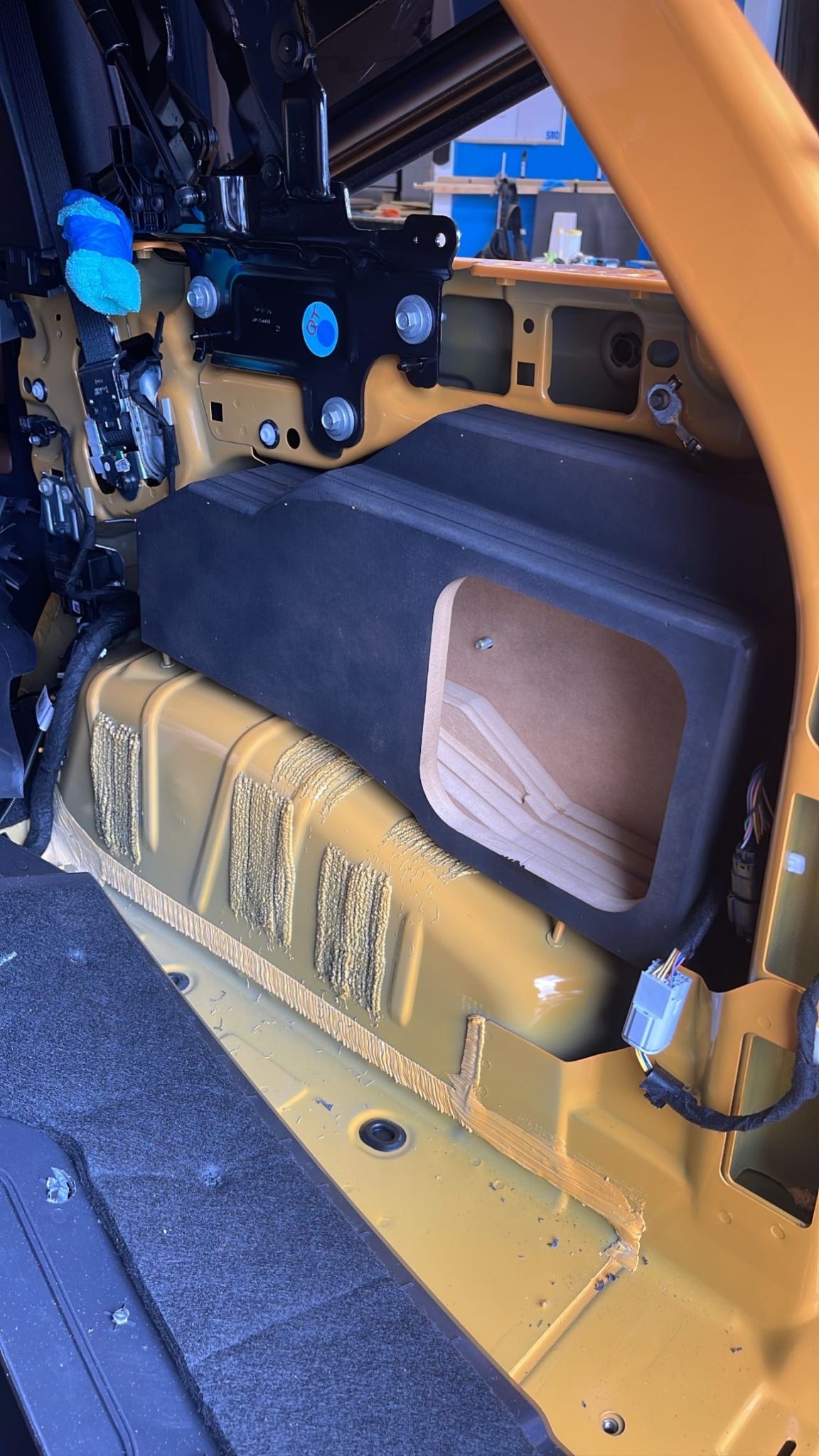 Ford Bronco Subwoofer Enclosure with Grille - SRQ Customs